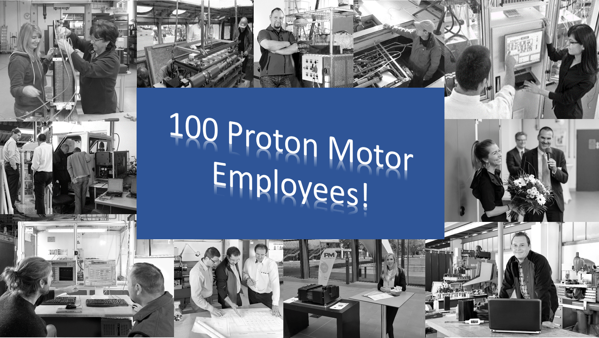 Successful growth path with a new 100-employee mark - Proton Motor